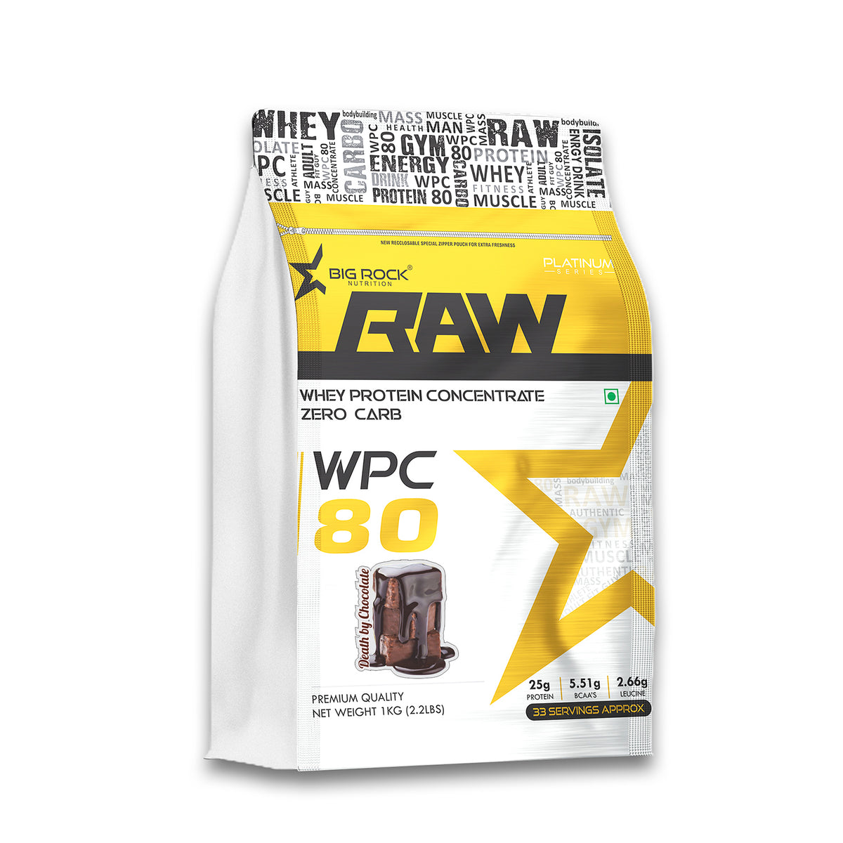 Bigrock Nutrition RAW WPC 80 Whey Protein